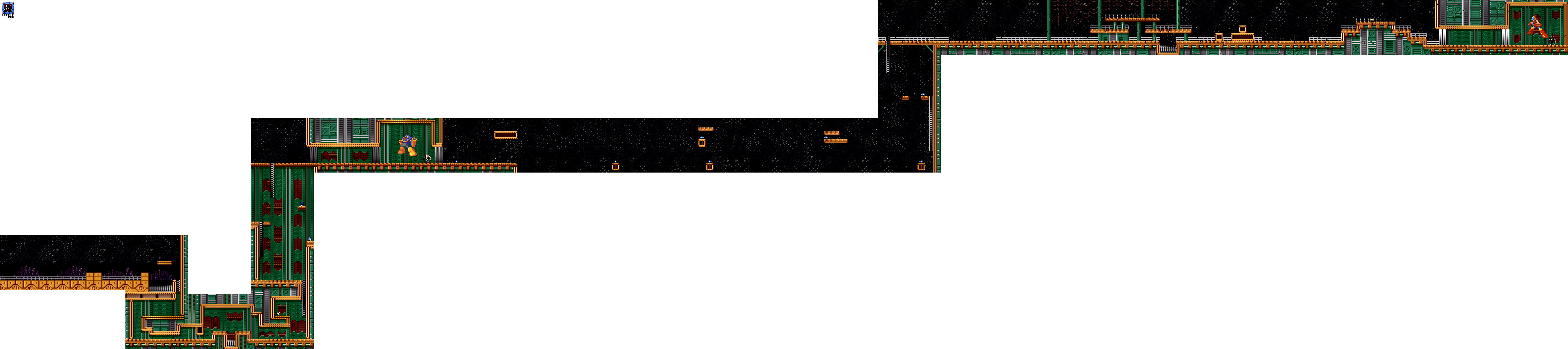 Mega Man: The Wily Wars Maps
