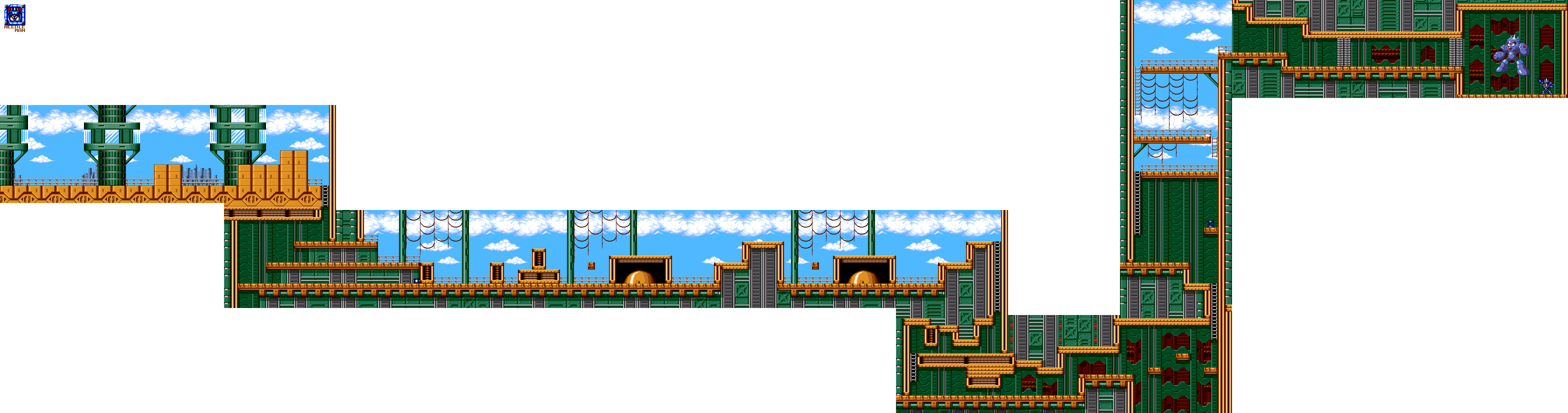 Mega Man: The Wily Wars Mega Man III Needle Man