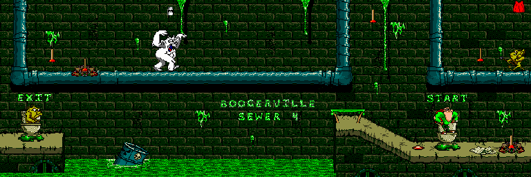Boogerman: A Pick And Flick Adventure Maps