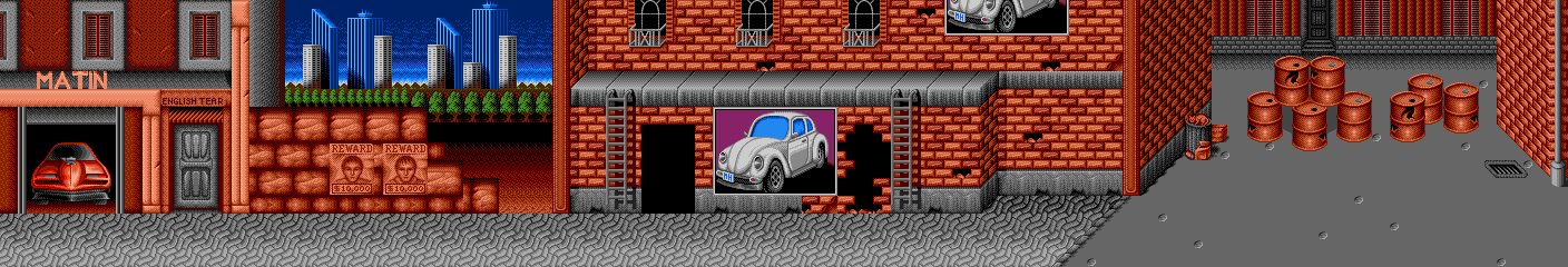 Double Dragon Maps