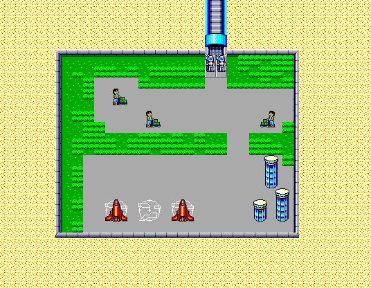 Phantasy Star Motavia Spaceport