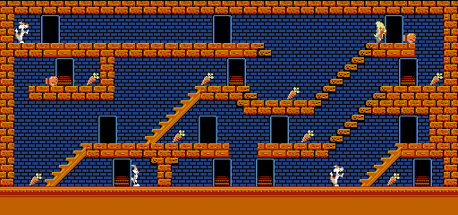 The Bugs Bunny Crazy Castle Maps