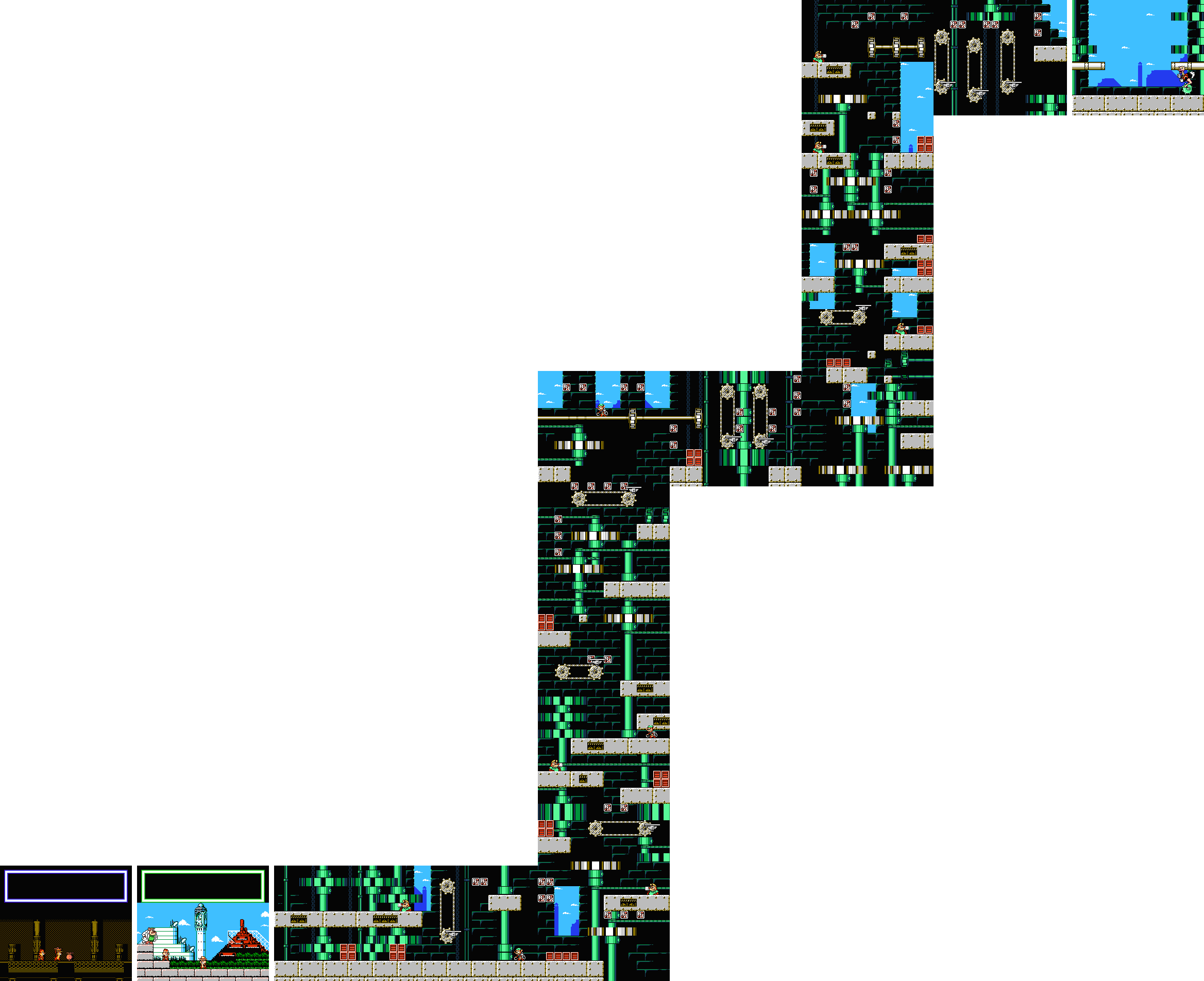Chip 'N Dale: Rescue Rangers 2 Maps