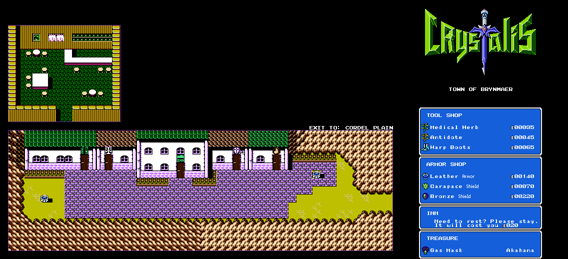 Crystalis Town Of Brynmaer