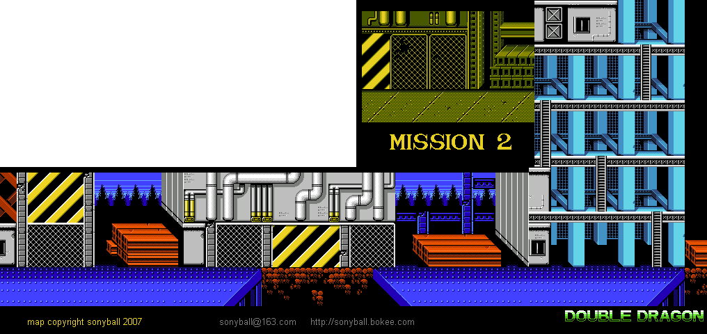 Double Dragon Maps