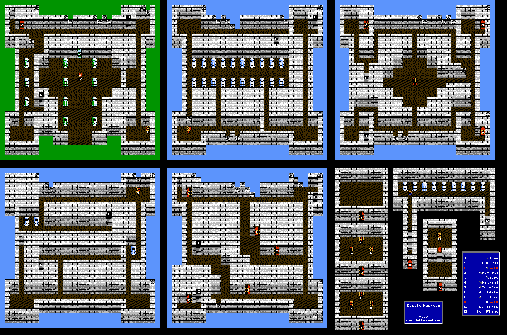 Final Fantasy II Castle Kashuon