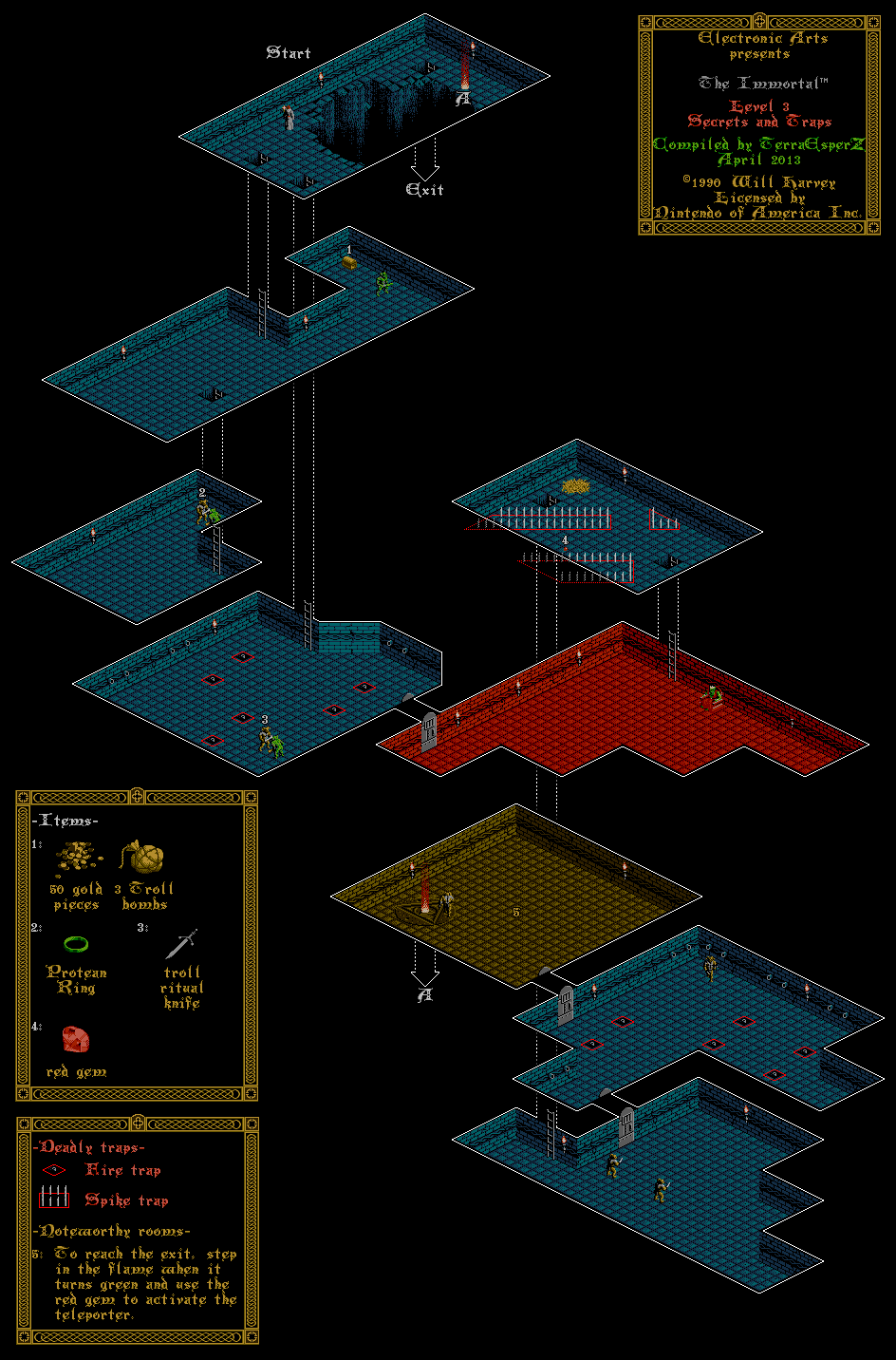 The Immortal Level 3 (Secrets And Traps)
