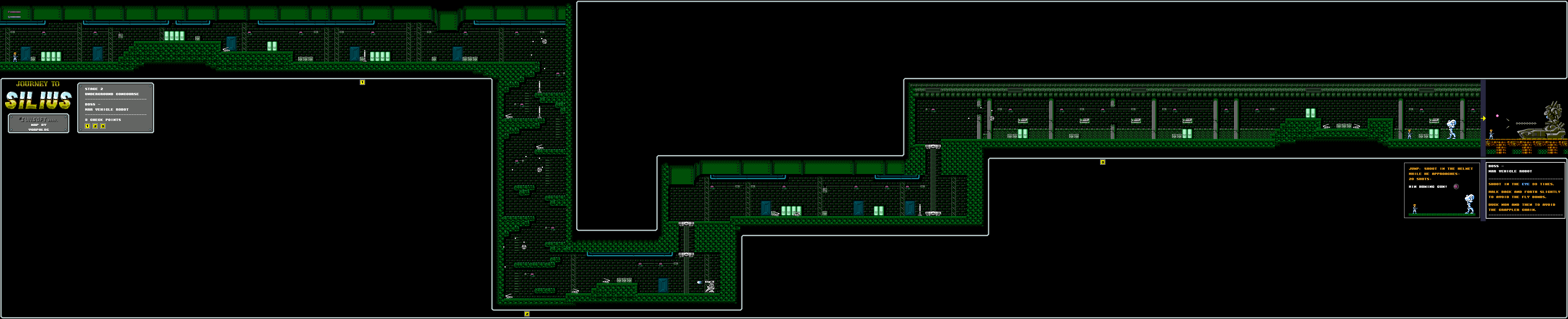 Journey To Silius Stage 2: Underground Concourse
