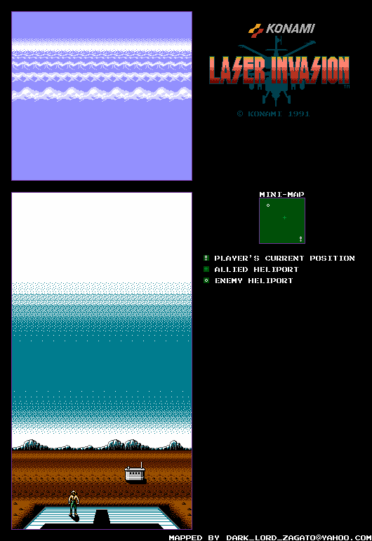 Laser Invasion Maps