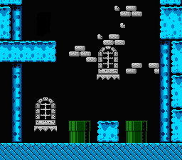 Mario Is Missing! Bowser's Castle Pipe Junction Room