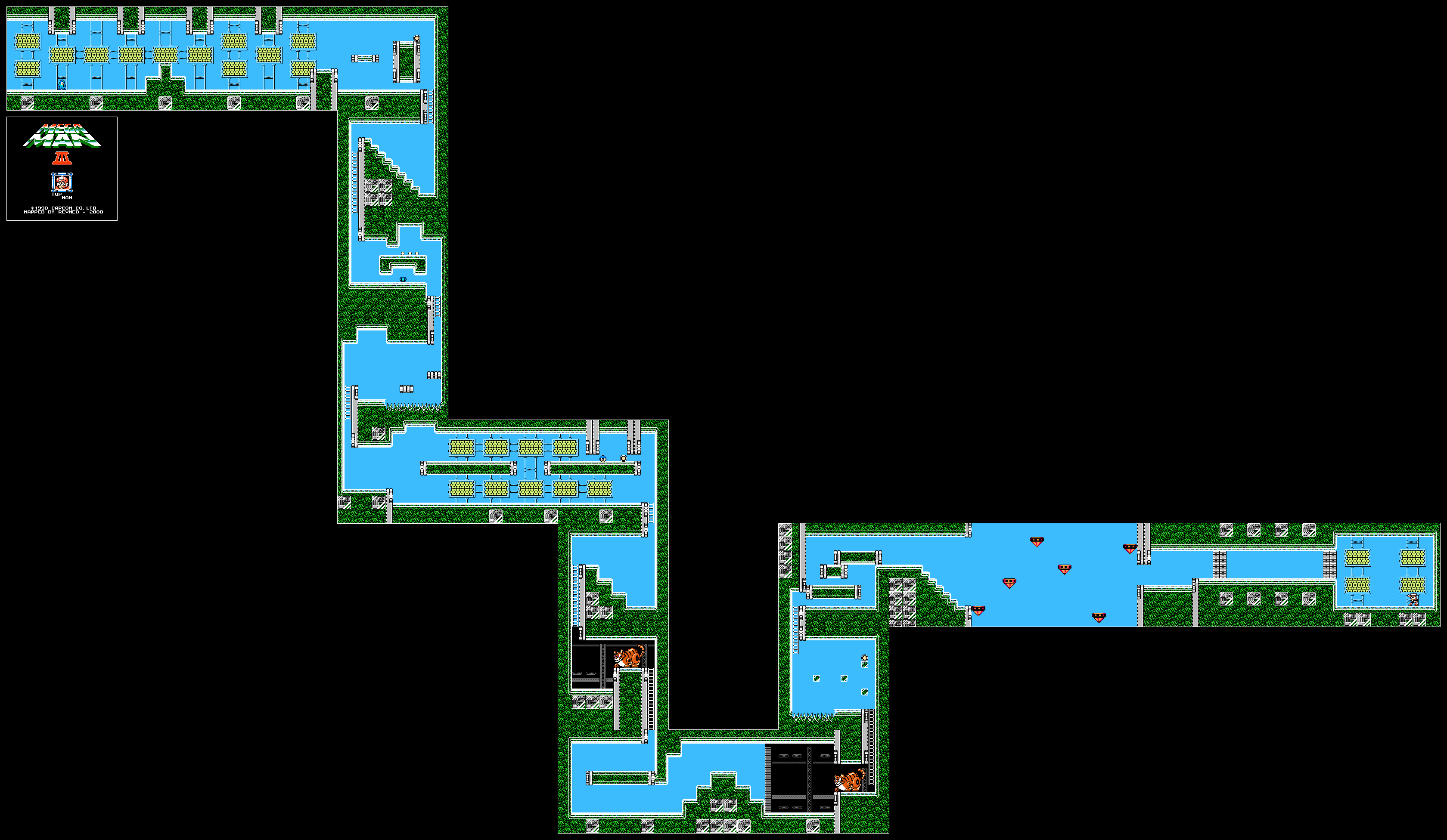 Mega Man III Maps