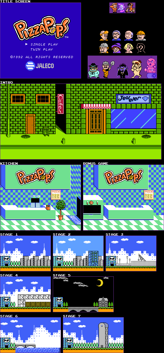 Pizza Pop! Maps