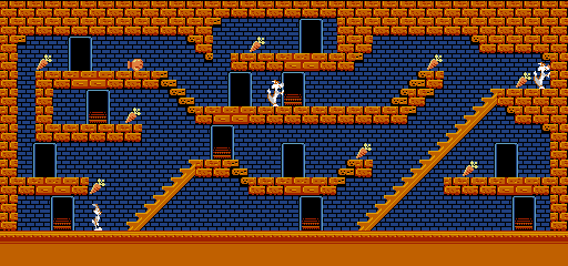 The Bugs Bunny Crazy Castle Maps