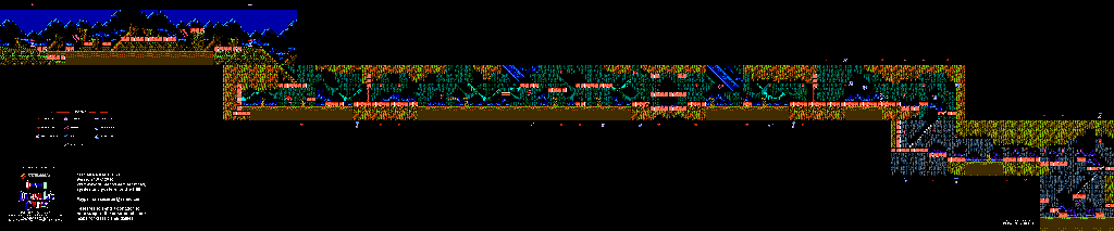 Castlevania III: Dracula's Curse Maps