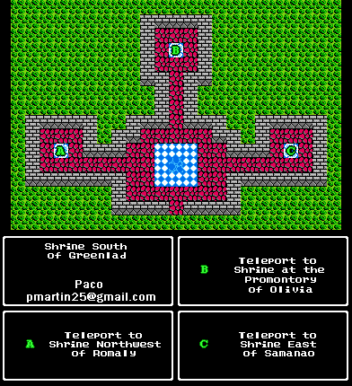 Dragon Warrior III Maps