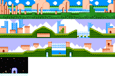 Kirby's Adventure Maps