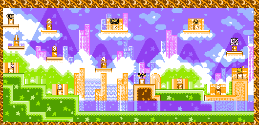 Kirby's Adventure Maps