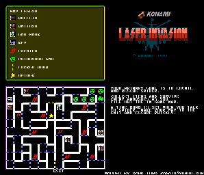 Laser Invasion Maps