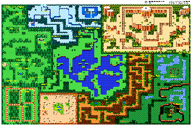 Majin Eiyuuden Wataru Gaiden Maps