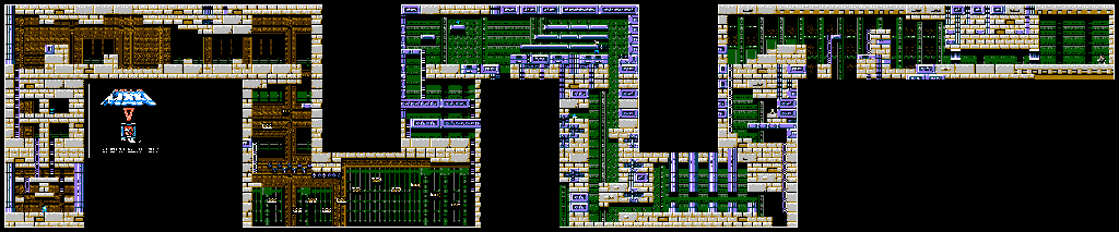 Mega Man V Maps