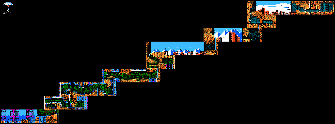 Mega Man V Maps