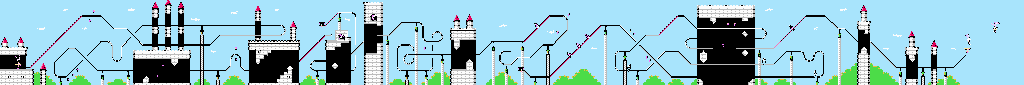 Tiny Toon Adventures 2: Trouble In Wackyland Maps