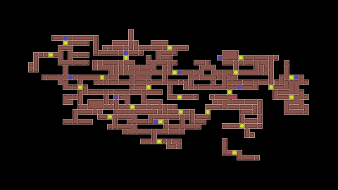 Catmaze World (In-Game Map)