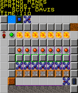 Chip's Challenge 2 036: SPRING MINES