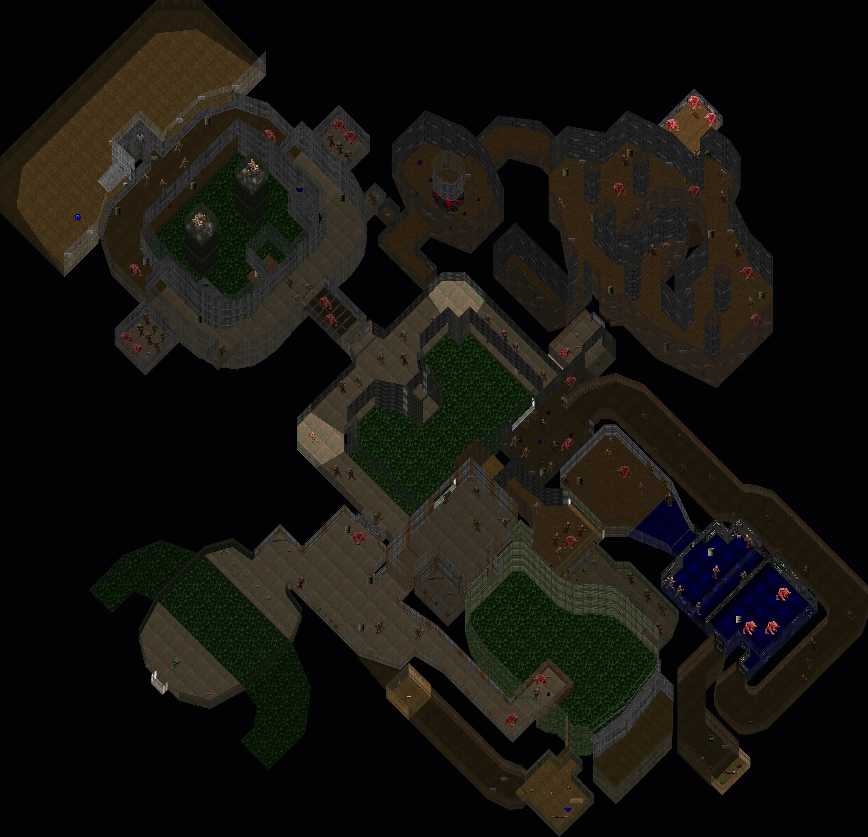 Doom Episode 1 Map 5: Phobos Lab