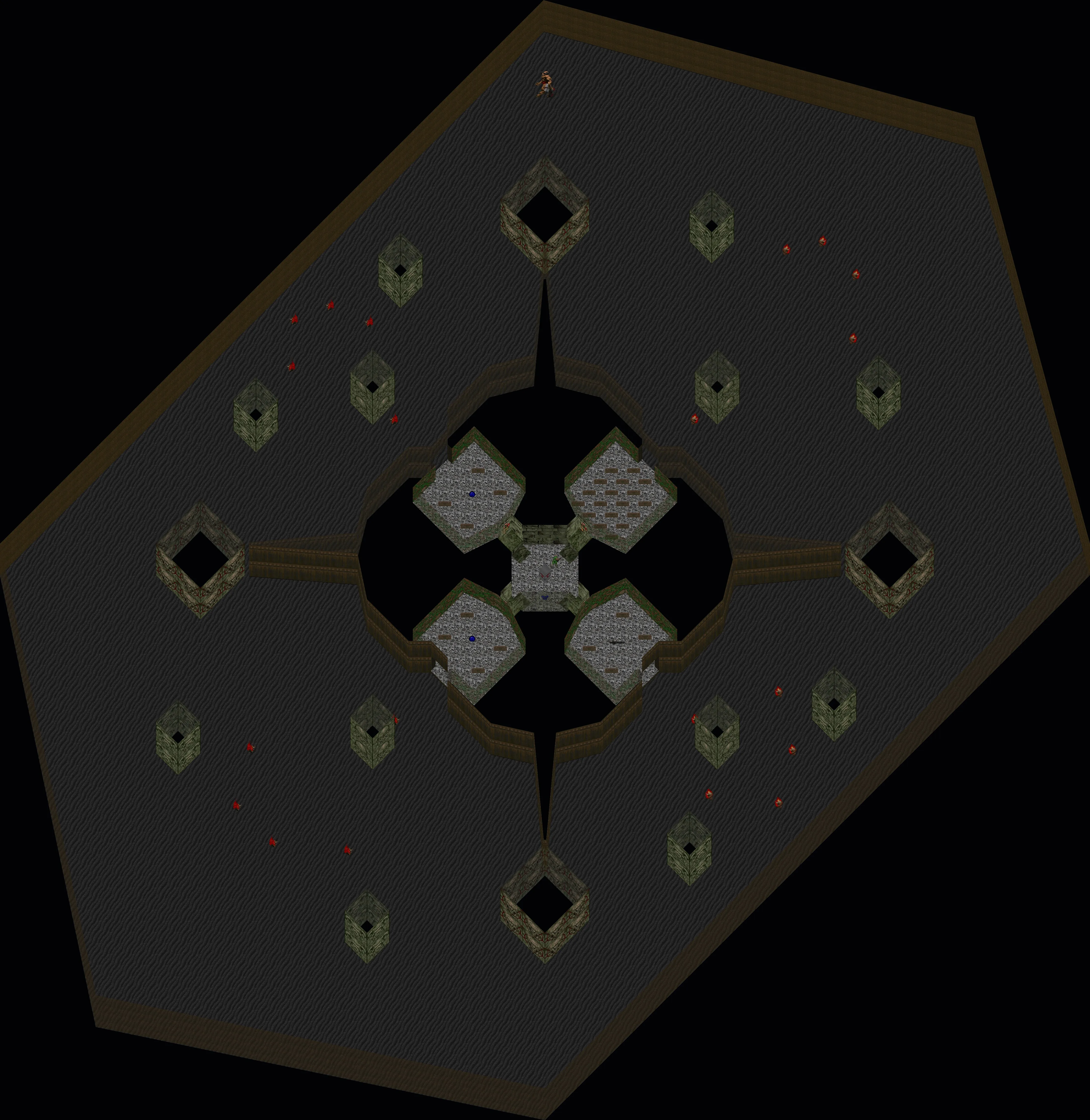Doom Episode 2 Map 8: Tower of Babel