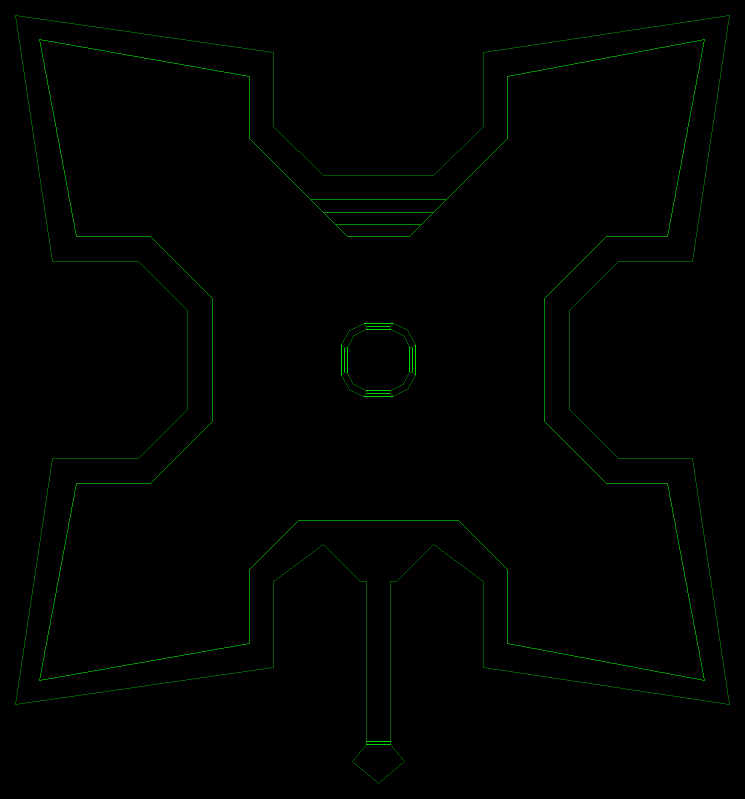 Doom Episode 3 Map 8: Dis (Keys)