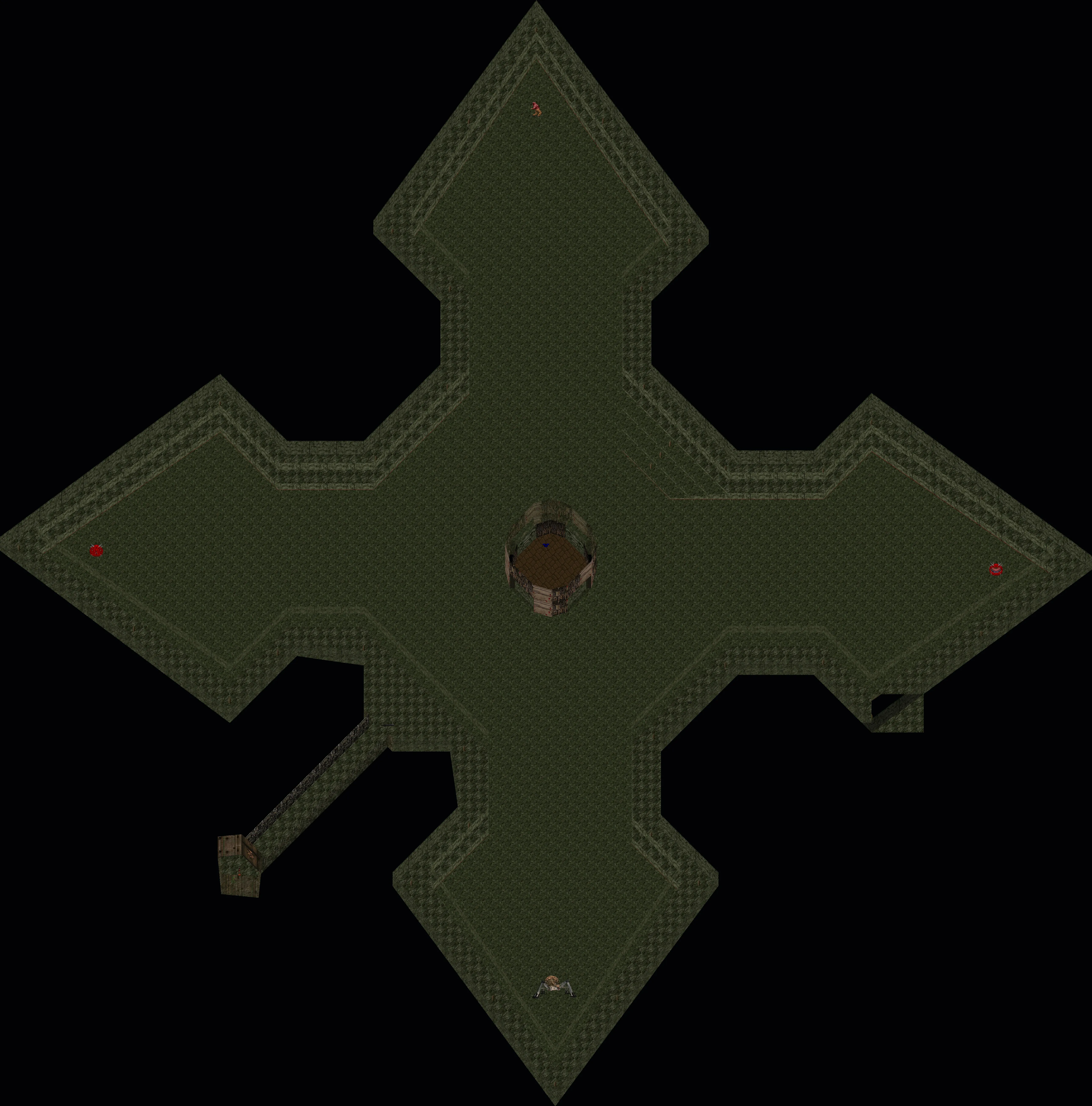 Doom Episode 3 Map 8: Dis