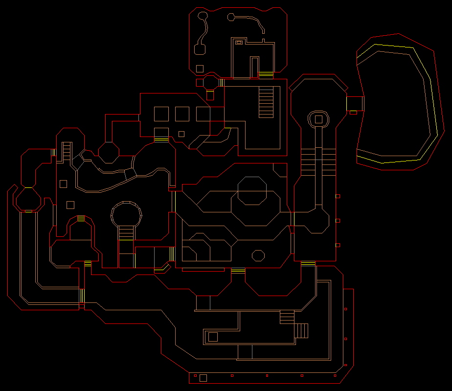 Doom Episode 4 Map 5: They Will Repent (In-Game Map)