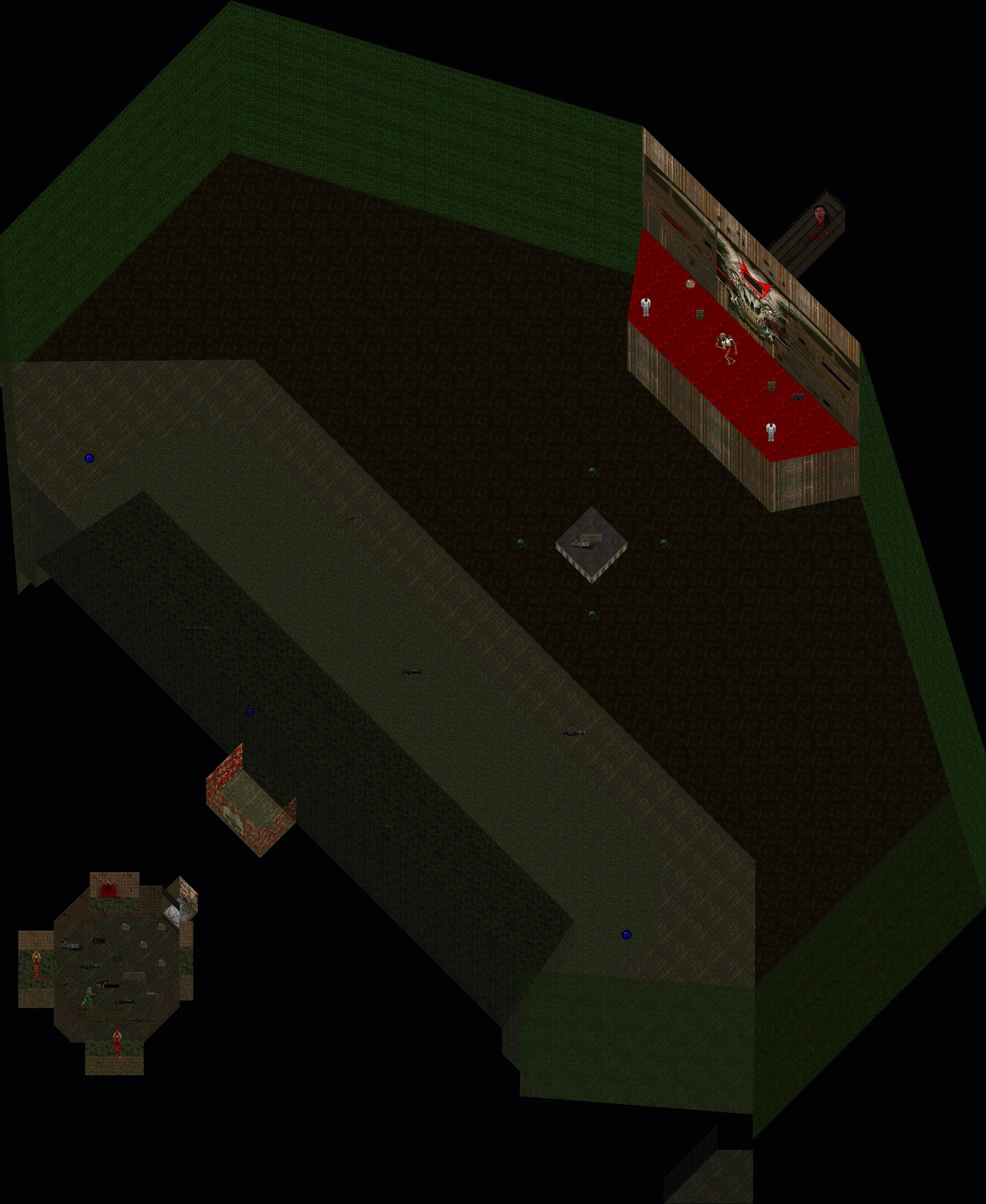 Doom II: Hell on Earth Level 30: Icon of Sin