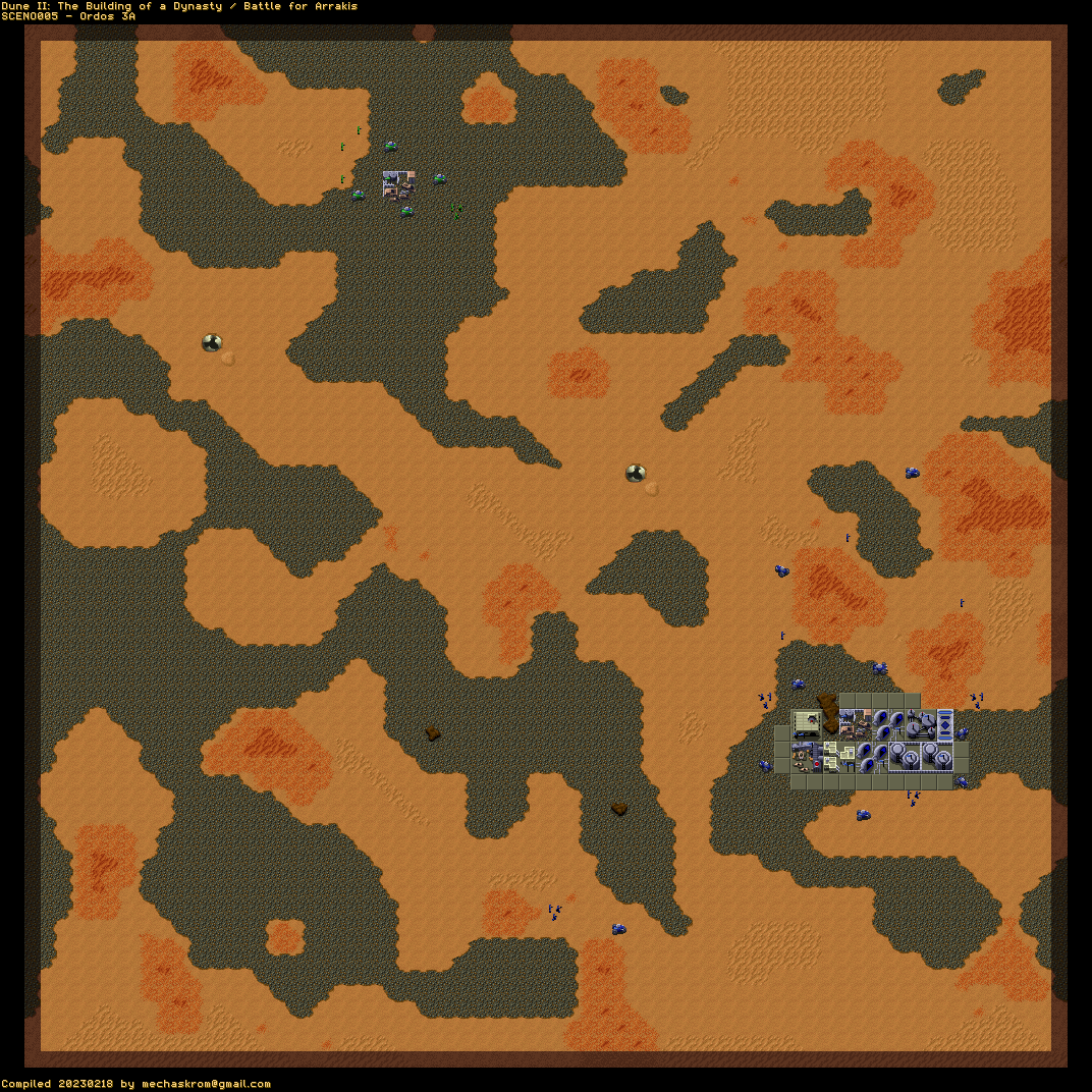 Dune II: The Building Of A Dynasty Ordos SCENO005 - 3A
