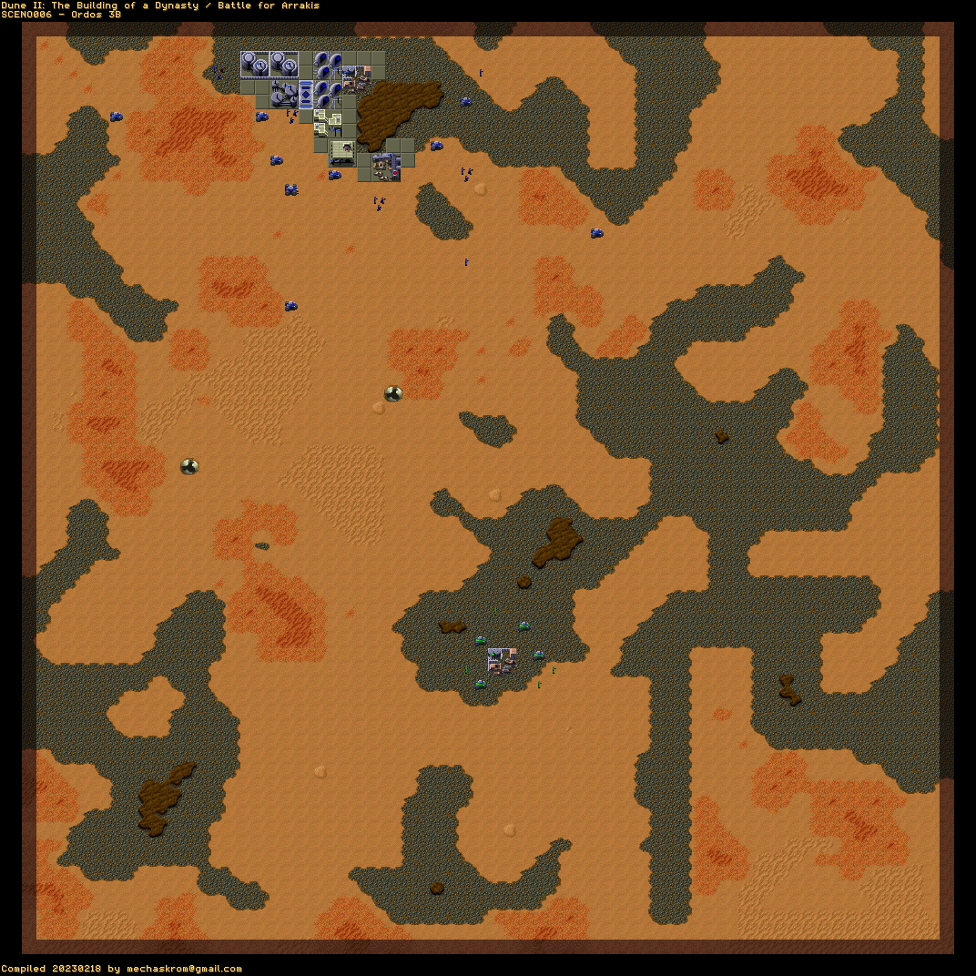 Dune II: The Building Of A Dynasty Ordos SCENO006 - 3B