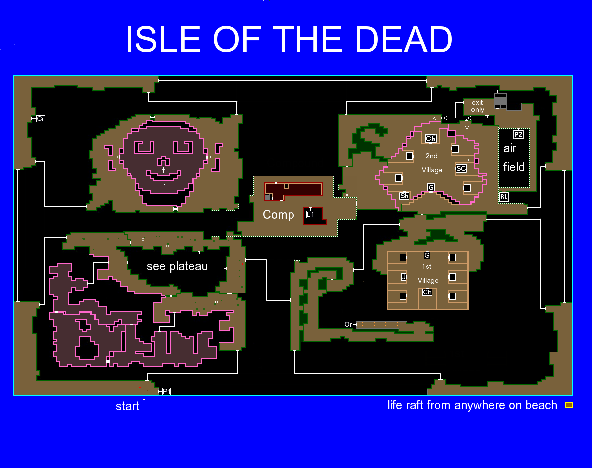 Dead Island Maps Карты Dead Island | Dead Island
