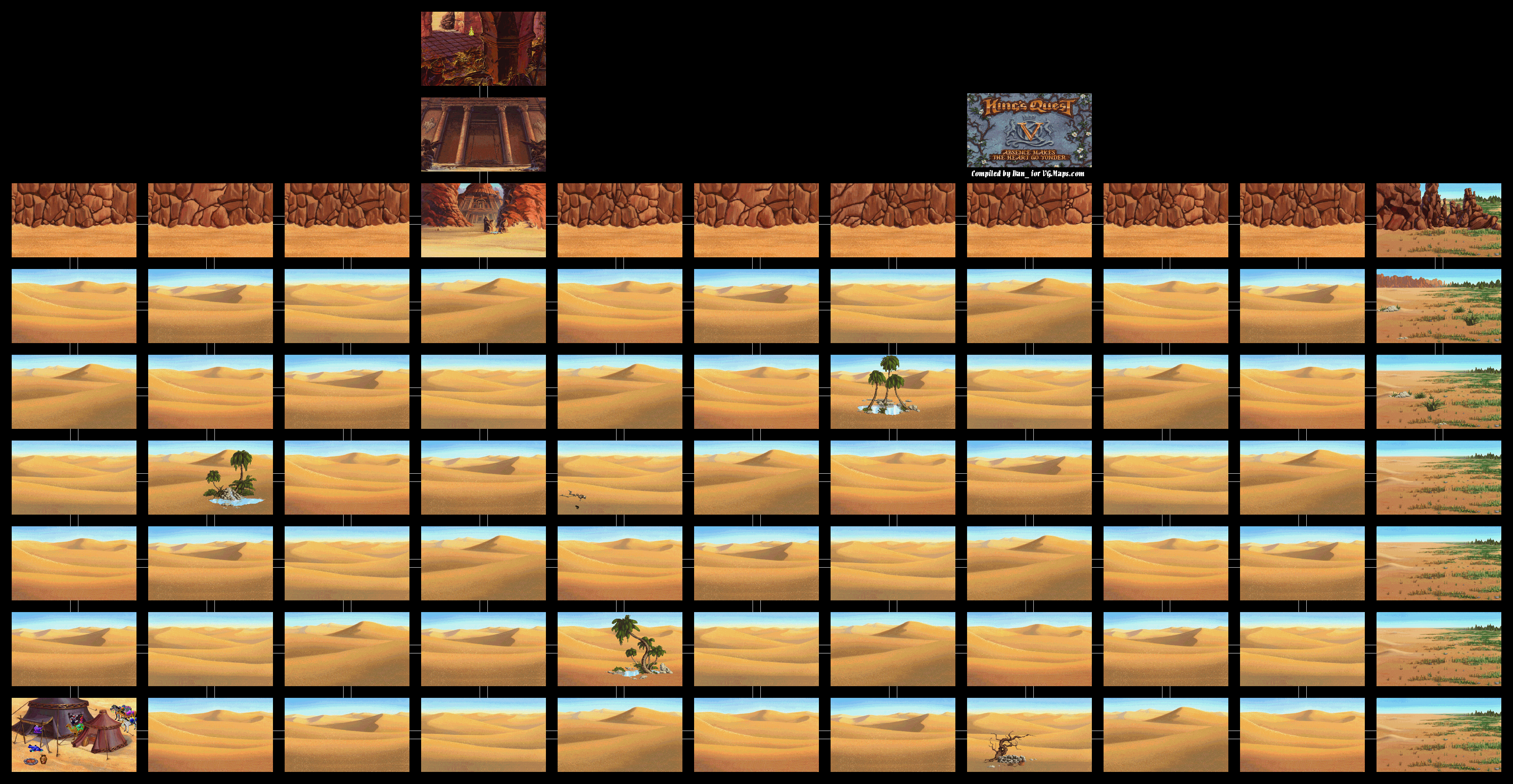 King's Quest V: Absence Makes The Heart Go Yonder Desert