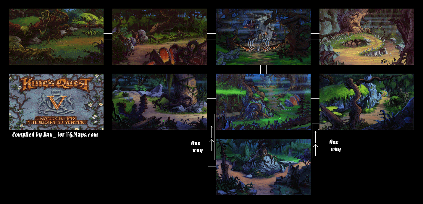 King's Quest V: Absence Makes The Heart Go Yonder Forest