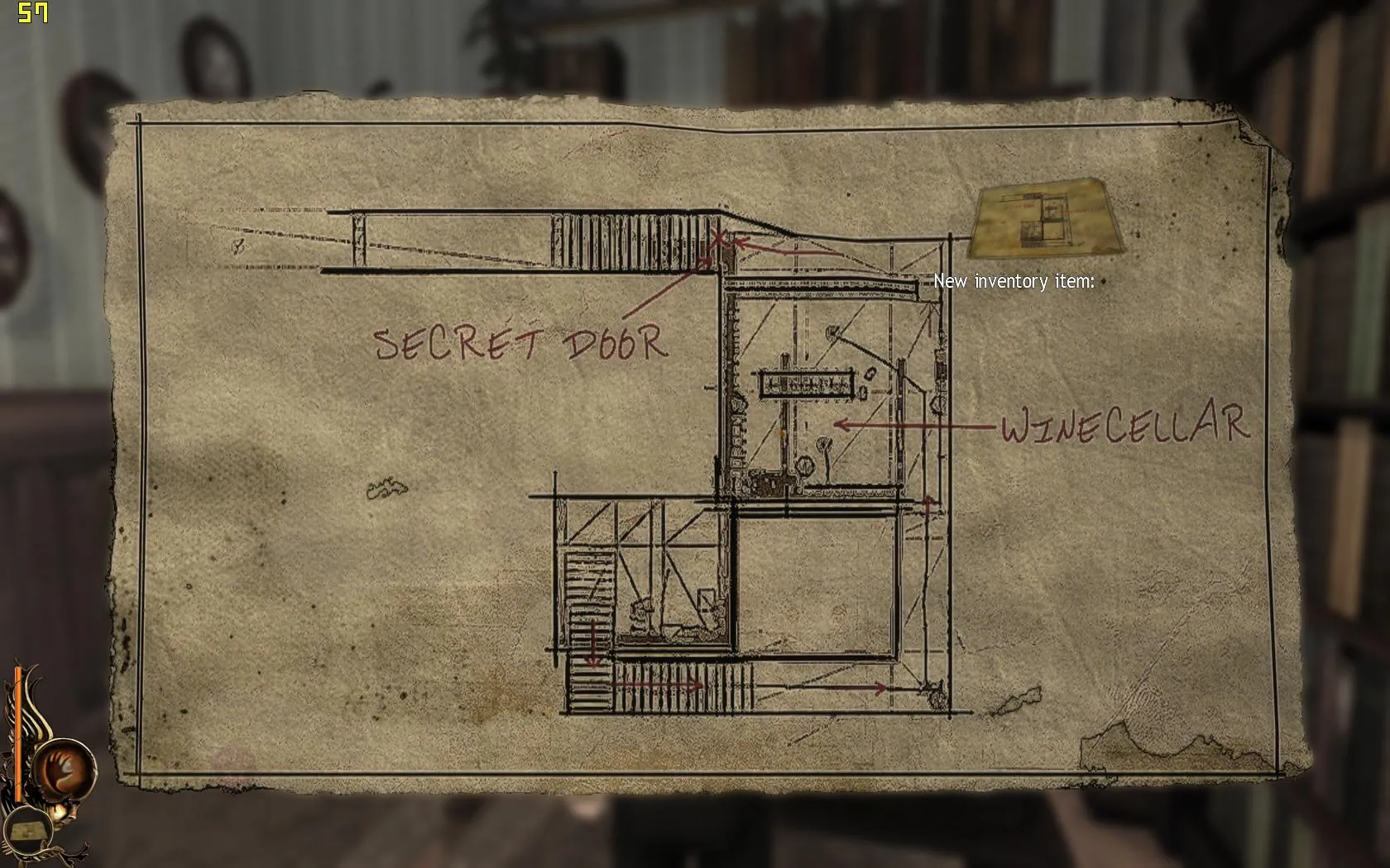 Lucius Secret Room (In-Game Map)