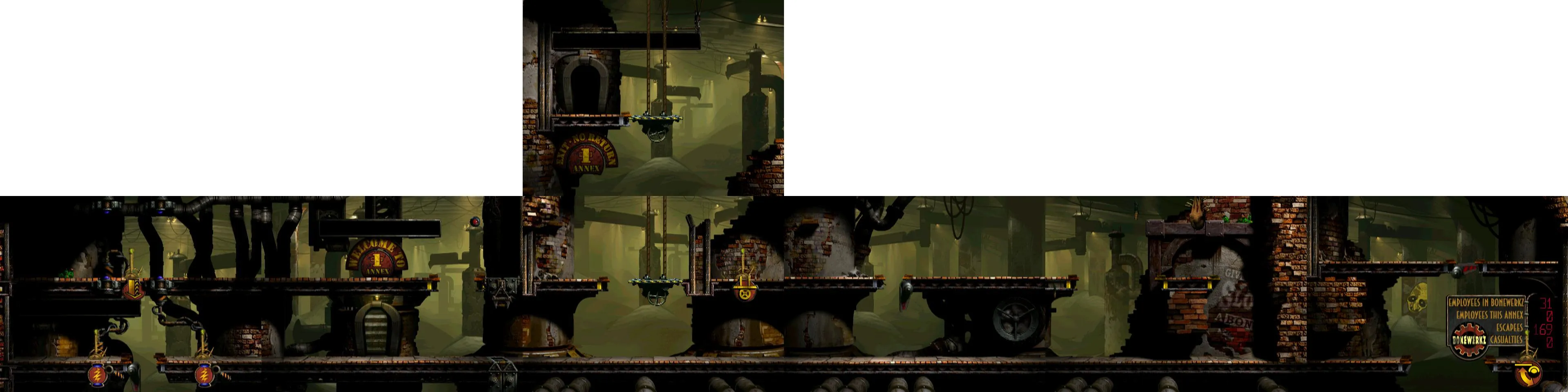 Oddworld: Abe's Exoddus Bonewerkz Annex 1 - BWP07C 05-08; 12-13; 15