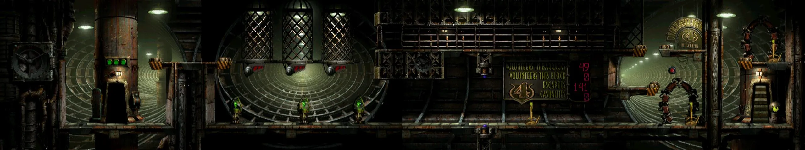 Oddworld: Abe's Exoddus Slig Barracks Block 4 - BAP09C 01-04