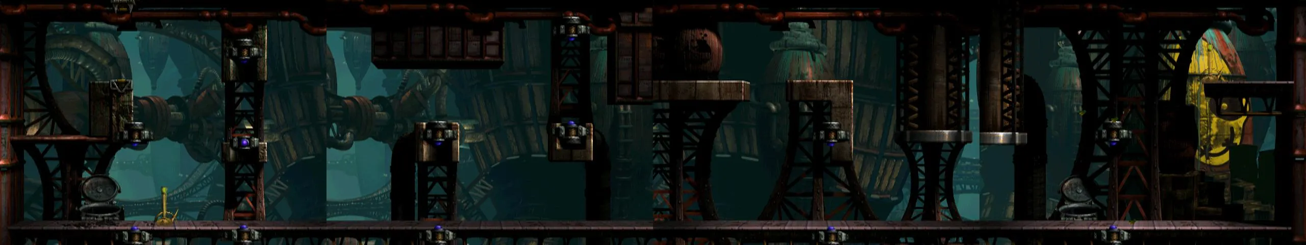 Oddworld: Abe's Exoddus Slig Barracks Block 4 Exit Secret Area ...