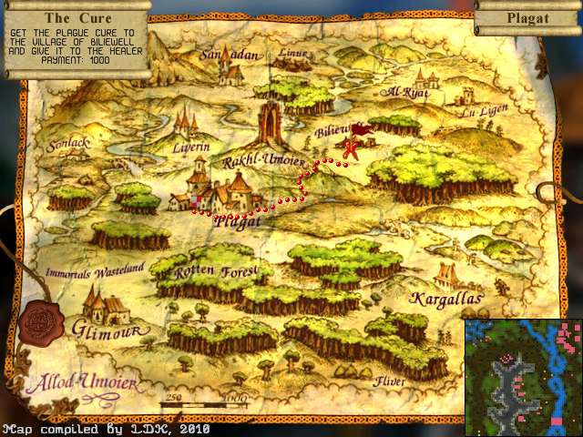 Rage Of Mages 03: The Cure (Mini-Map)
