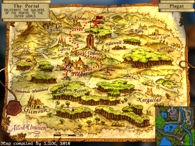 Rage Of Mages 27: The Portal (Mini-Map)