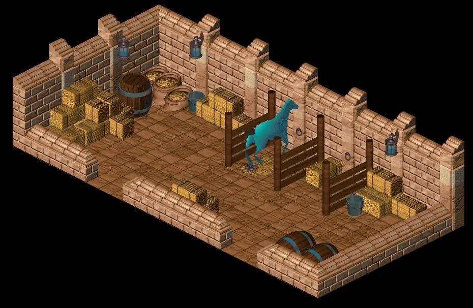 Relentless: Twinsen's Adventure Principal Island OldBurg - Stables