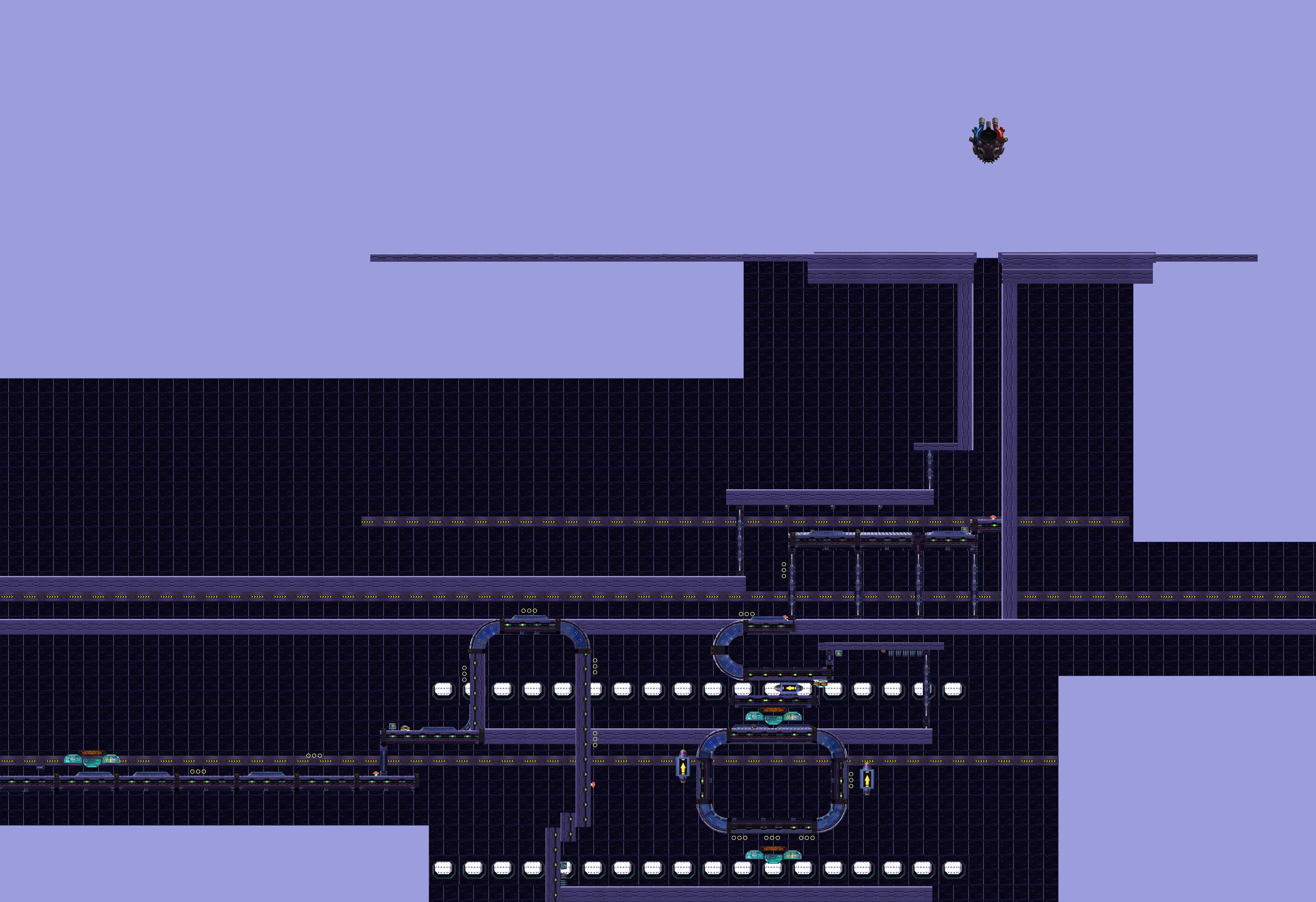 Sonic The Hedgehog: Episode II Death Egg mk. II Zone Act 2