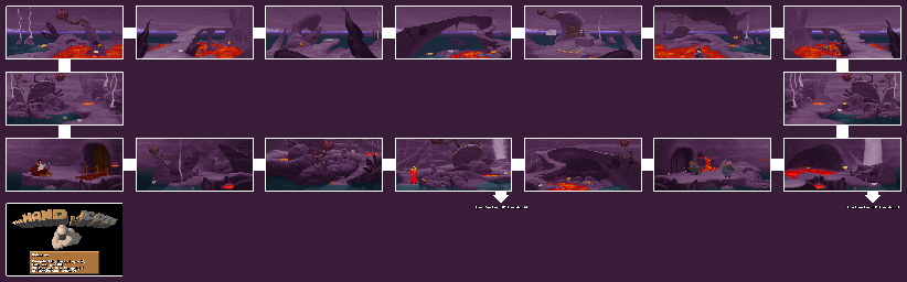 The Legend Of Kyrandia - Book Two: The Hand Of Fate Maps