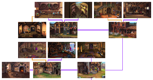Quest For Glory I: So You Want To Be A Hero Maps
