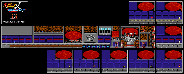 Street Fighter X Mega Man Maps
